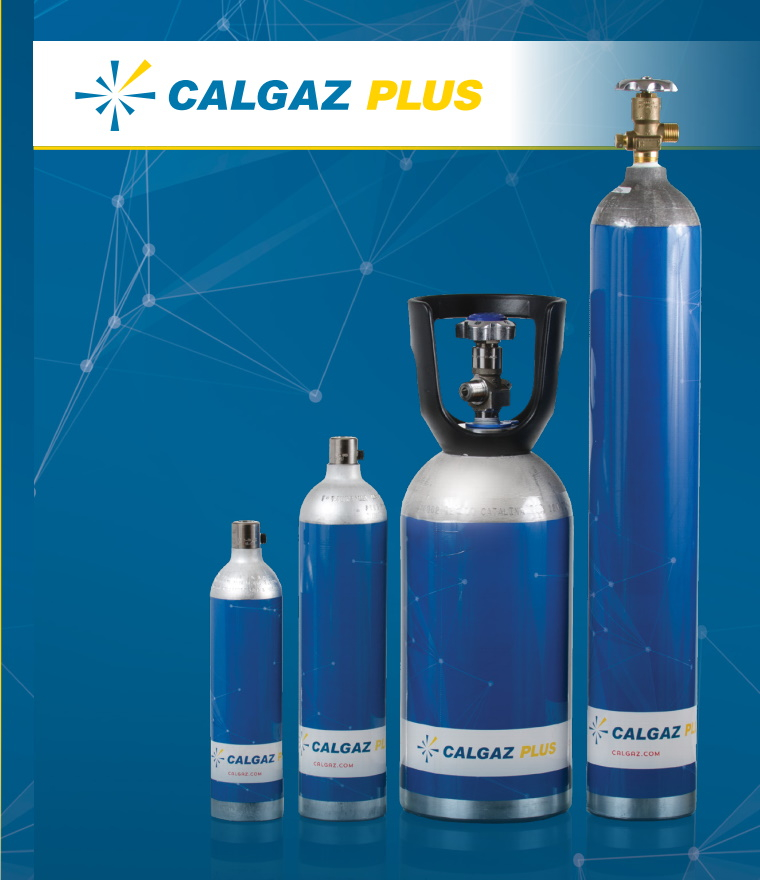 Thông số chai khí chuẩn Calgaz